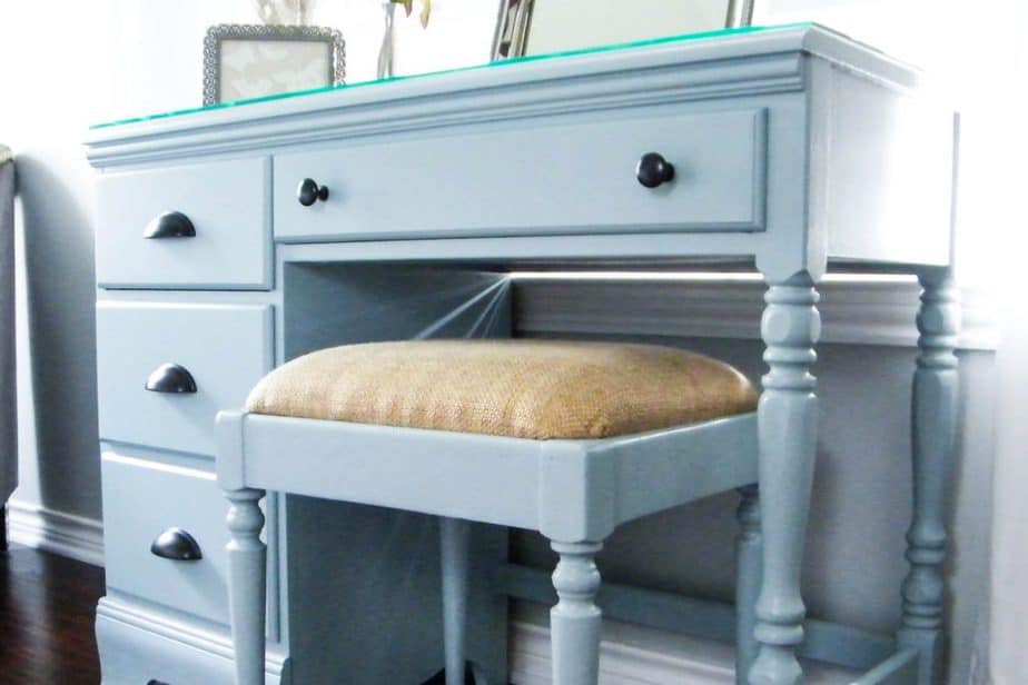 DIY Vanity Desk Transformation (How God Transforms Our Brokenness)