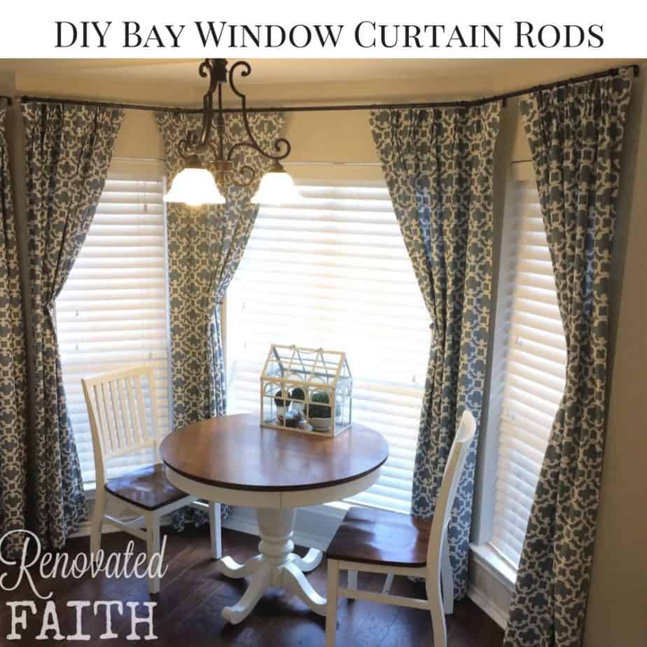 diy-bay-window-curtain-rods - Renovated Faith