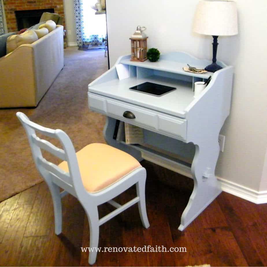 Writing Desk Makeover - Renovated Faith
