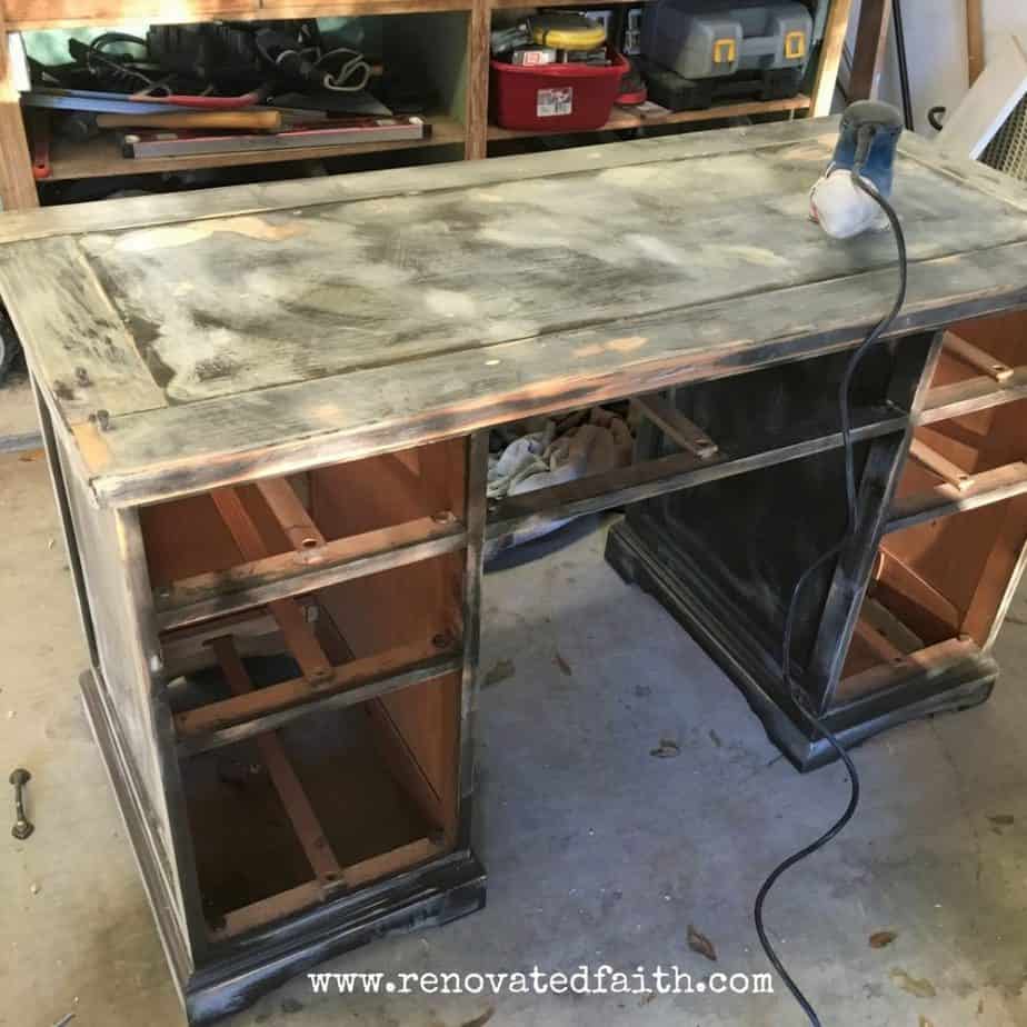 Easy Roll Top Desk Makeover (Anyone Can Do!)