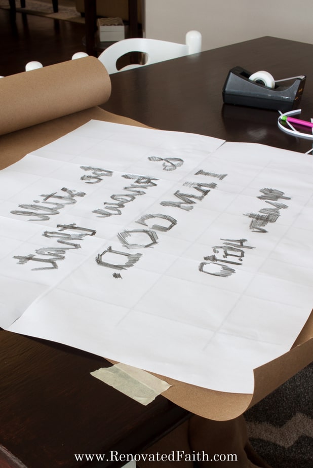 How to Make a Scroll Sign (No Cricut or Hand Lettering Skills Required!)