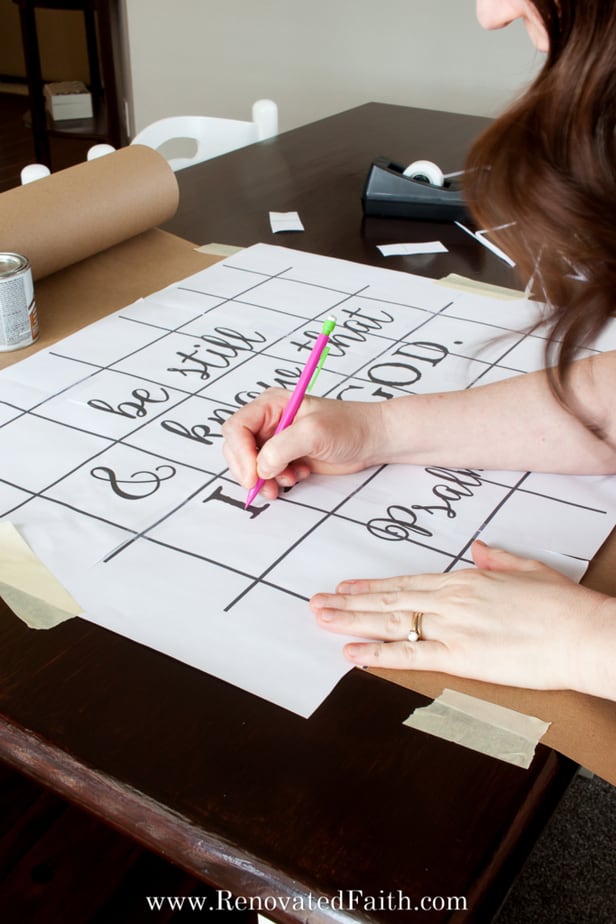 How to Make a Scroll Sign (No Cricut or Hand Lettering Skills Required!)
