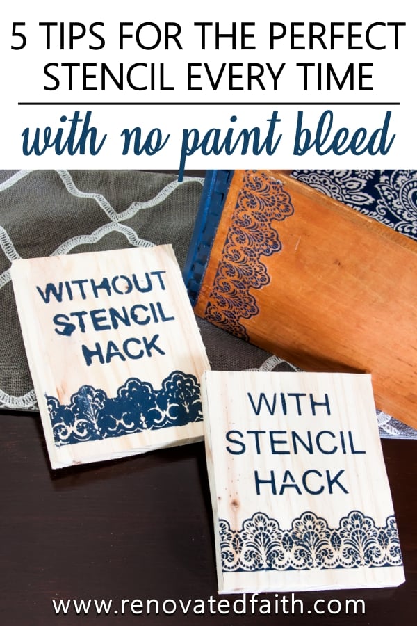 How To Keep Stencils From Bleeding Benson Farly1992