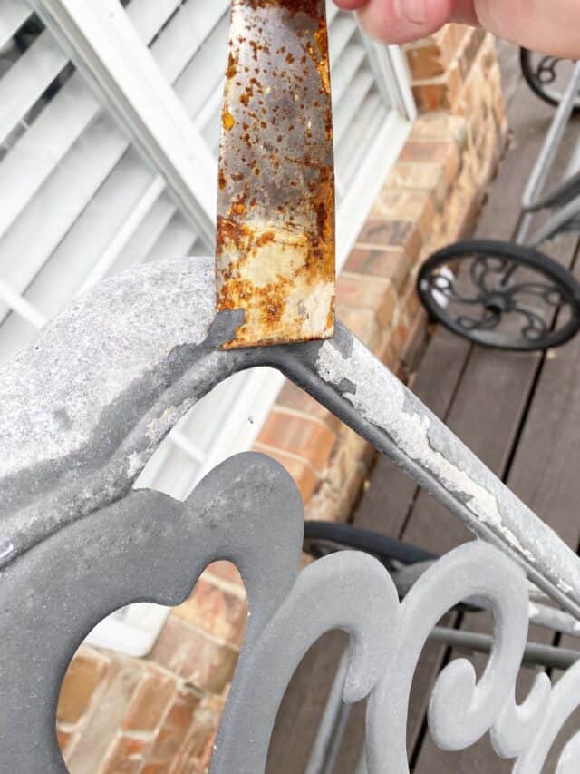 How to Restore Metal Outdoor Furniture (So It's Better Than New!)