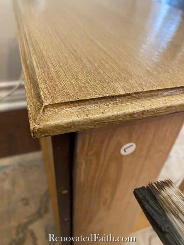 DIY Faux Pottery Barn Seadrift Finish with Paint (EASY Technique!)