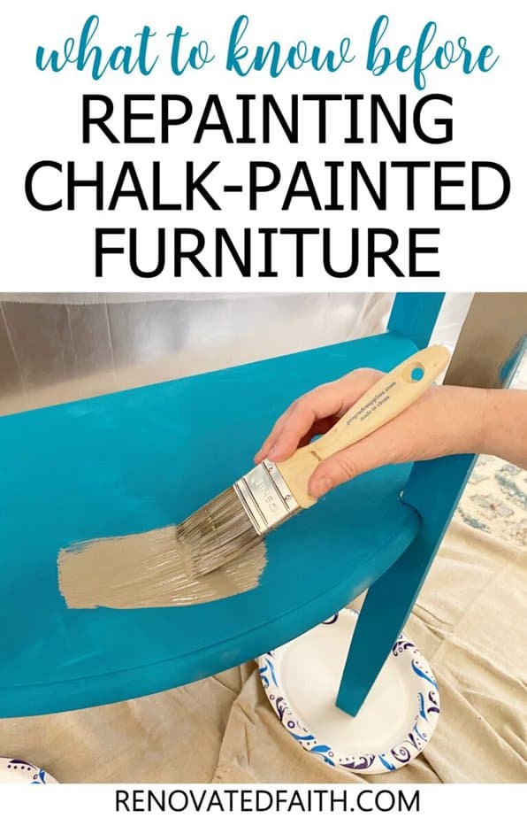 How To Paint Over Chalk Painted Furniture That Has Been Waxed