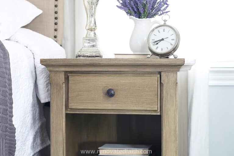 DIY Faux Pottery Barn Seadrift Finish with Paint (EASY Technique!)