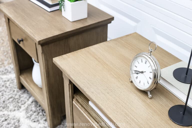 DIY Faux Pottery Barn Seadrift Finish with Paint (EASY Technique!)