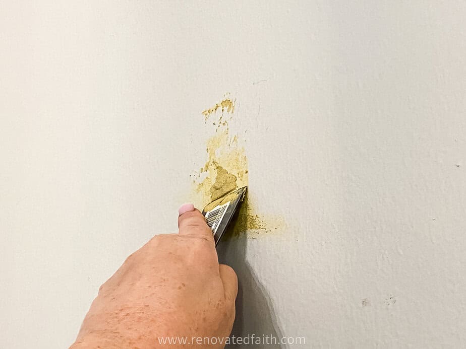 How to Fix Nail Holes in Walls (Easy Beginner Tutorial & Video)