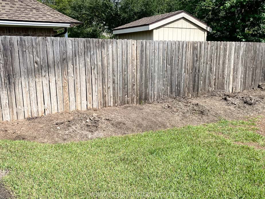 how to build a mounded flower bed-22 - Renovated Faith