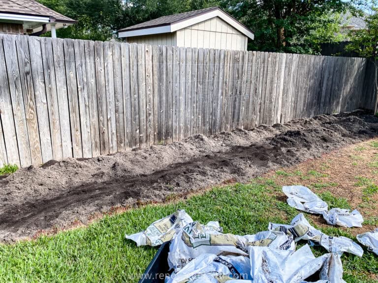 How to Build a Mounded Flower Bed Without Digging