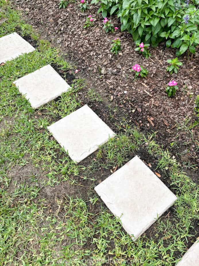 Plastic Stepping Stones that Look & Feel Like the Real Thing